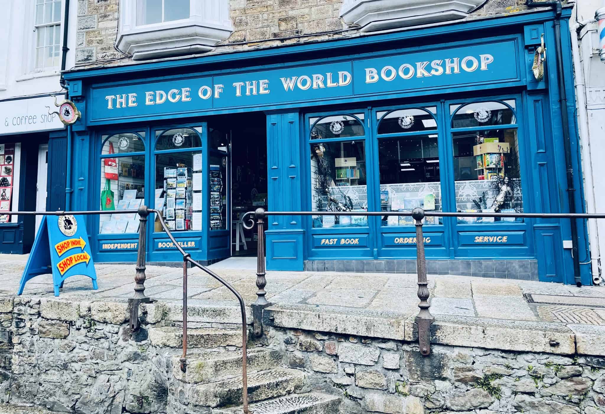 The Edge of the World Bookshop – Winner of Best Bookshop in Cornwall!